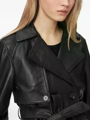 ALLSAINTS Double-breasted Belted Jacket