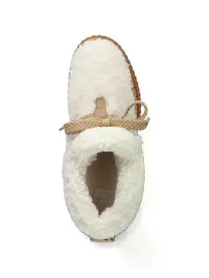 Sorel Leopard-print Shearling-trim Boots
