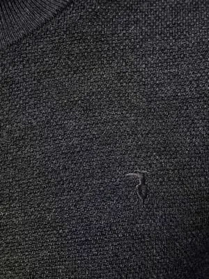 TRUSSARDI Zip-up Ribbed-trim Cardigan