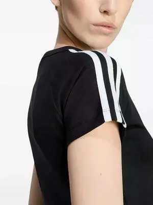 Adidas Side-stripe Trefoil-logo T-shirt