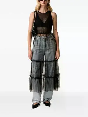 ALLSAINTS Polka-dot Tiered Dress