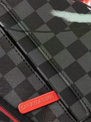 SPRAYGROUND Check-pattern Graphic-print Backpack