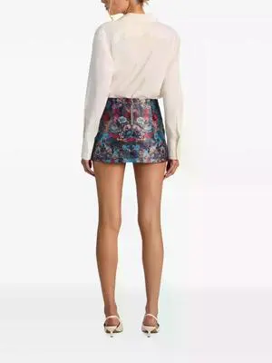 Alice + Olivia Mace Jacquard Skort