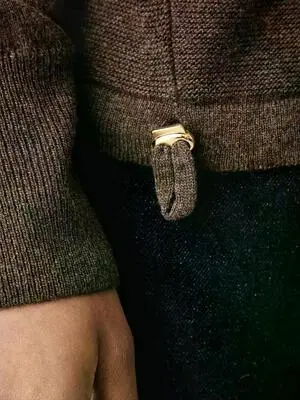 AERONAUTICA MILITARE V-neck Patch-pocket Sweater