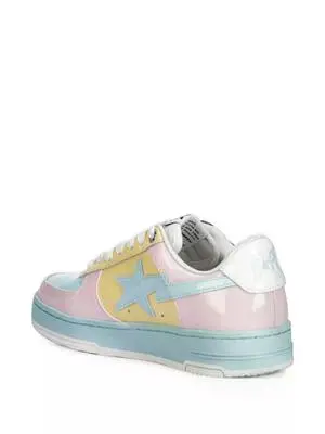 A BATHING APE Sta Leather Low-top Sneakers