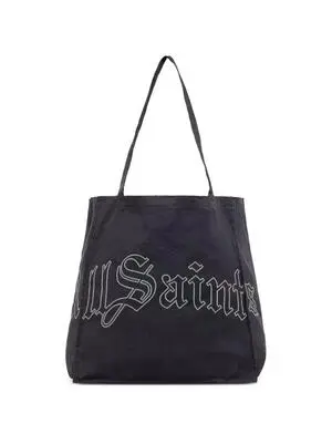 ALLSAINTS Logo-print Canvas Tote Bag