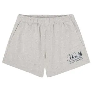 Sporty & Rich Ny Health Disco Short 'heather Gray