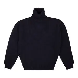 Prada Shetland Turtleneck Sweater - Blue