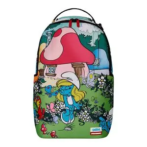 SPRAYGROUND Smurfs In The Garden Backpack - Multicolor