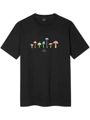 Paul Smith Organic Cotton T-shirt For - Black