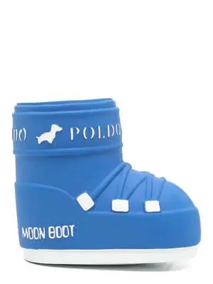 POLDO DOG COUTURE X MOON BOOT Stylish Dog Boot With Unique Logo - Blu
