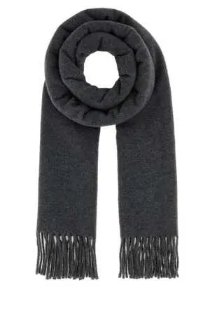 Brunello Cucinelli Cashmere Scarf With 200 Cm X 40 Cm Dimensions - Grey