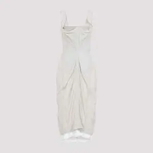 Bottega Veneta Silk Taffeta Bustier Mini Dress - Grey