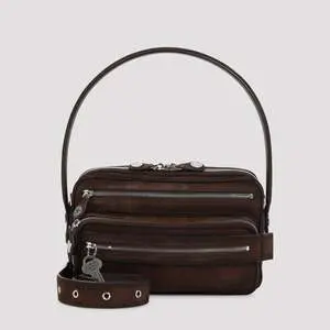 Acne Studios Suede Wax Mini Shoulder Bag - Brown
