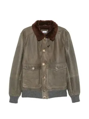 Brunello Cucinelli Leather Jacket