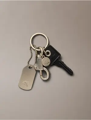 Calvin Klein Bold Monogram Card Holder & Key Fob