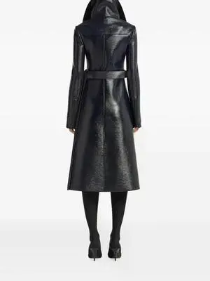 COURREGES High-collar Vinyl Coat