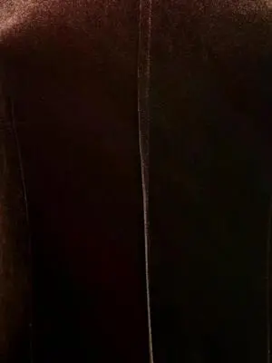 BLANCA VITA Velvet Flared Midi Dress