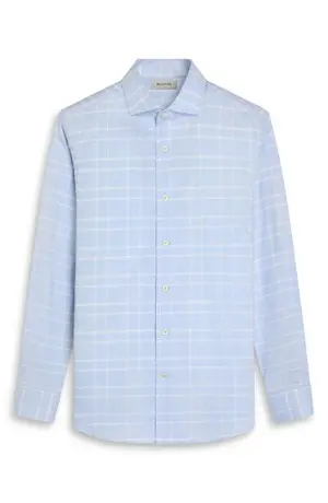 Bugatchi Alvin Shaped Fit Plaid Shirt