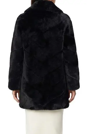 LYLA GRANT Fur-free Mink Chevron Stroller