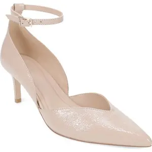 Pelle Moda Ragan Pointed Toe Leather Pump - Bisque
