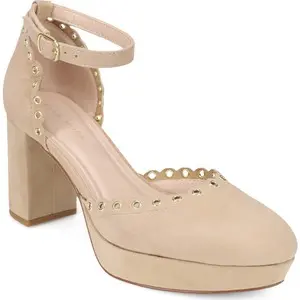 Pelle Moda Leana Platform Pump - Latte