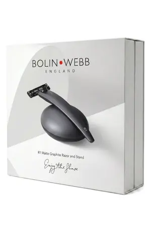 BOLIN WEBB R1 Matte Razor And Stand Set