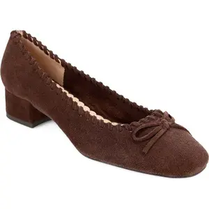 Pelle Moda Novie Leather Pump - Espresso