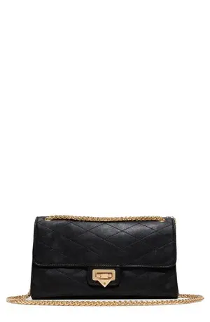 Aldo Melinda Faux Leather Crossbody Bag - Black