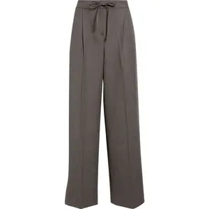 REISS Elowen Drawstring Wide Leg Pants - Neutral