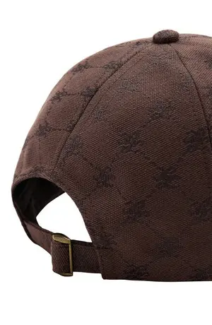 Mango Jacquard Logo Baseball Cap