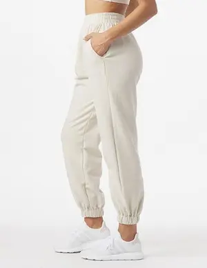 GLYDER Vintage Oversized Jogger - Oatmilk