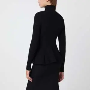 Alaïa Zip-up Cardigan In Wool Blend