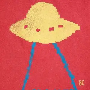 BOBO CHOSES Pixel Abduction T-shirt In Organic Cotton