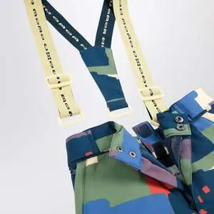 BOBO CHOSES Multicoloured Ski Trousers In Recycled Polyamide
