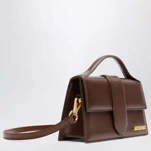 Jacquemus The Large Bambino Leather Bag - Brown