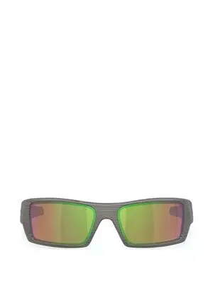 Oakley Gascan Rectangle-frame Sunglasses - Grey
