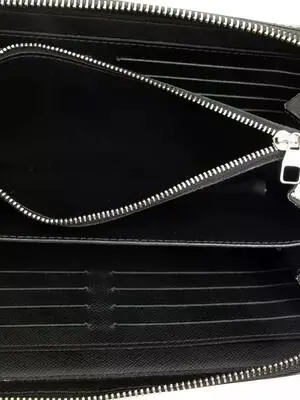 LOUIS VUITTON 2017 Damier Graphite League Zippy Xl Wallet Long Wallets