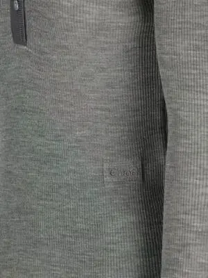 Chloé Ruffled Henley Top