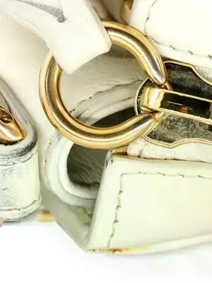 Chloé Roy Logo Printed Leather Small Shoulder Bag