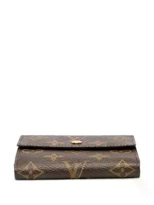 LOUIS VUITTON 2001 Monogram Portefeuille Elise Wallet Small Wallets