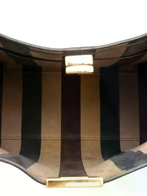 Fendi 2010-2026 Medium Calfskin Peekaboo X Lite Satchel - Black
