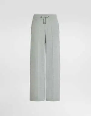 Dolce & Gabbana Wool Jogging Trousers - Beige