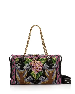 Valentino Garavani Panthea Floral Tapestry Shoulder Bag - Multi