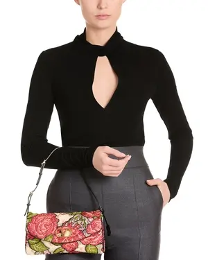 Valentino Garavani Rose Pattern Shoulder Bag