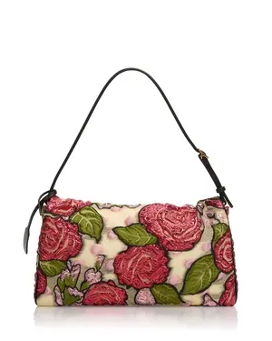 Valentino Garavani Rose Pattern Shoulder Bag