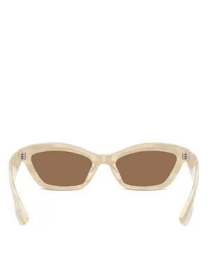Khaite Oliver Peoples X Cat Eye Sunglasses, 55mm