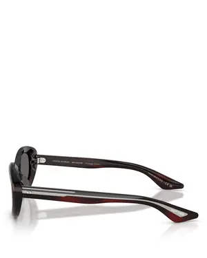 Khaite Oliver Peoples X Oval Sunglasses, 53mm