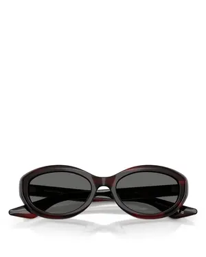 Khaite Oliver Peoples X Oval Sunglasses, 53mm