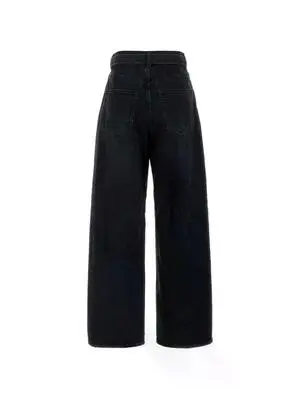 Sacai Belted Pleated Jeans